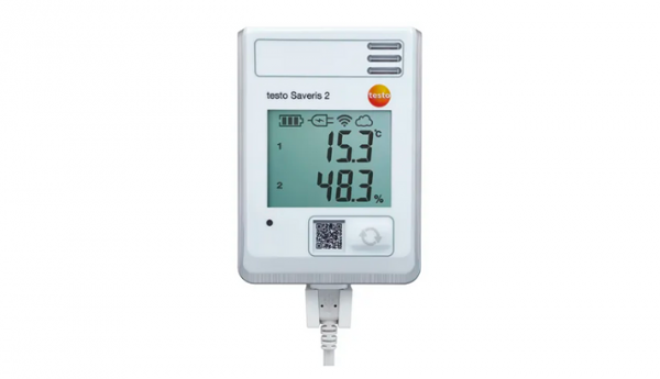WiFi data logger with display and integrated temperature and humidity ...