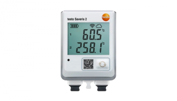 WiFi data logger with display and 2 connections for TC temperature ...