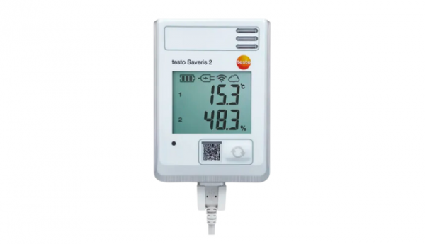 WiFi data logger with display and 2 connections for NTC temperature ...